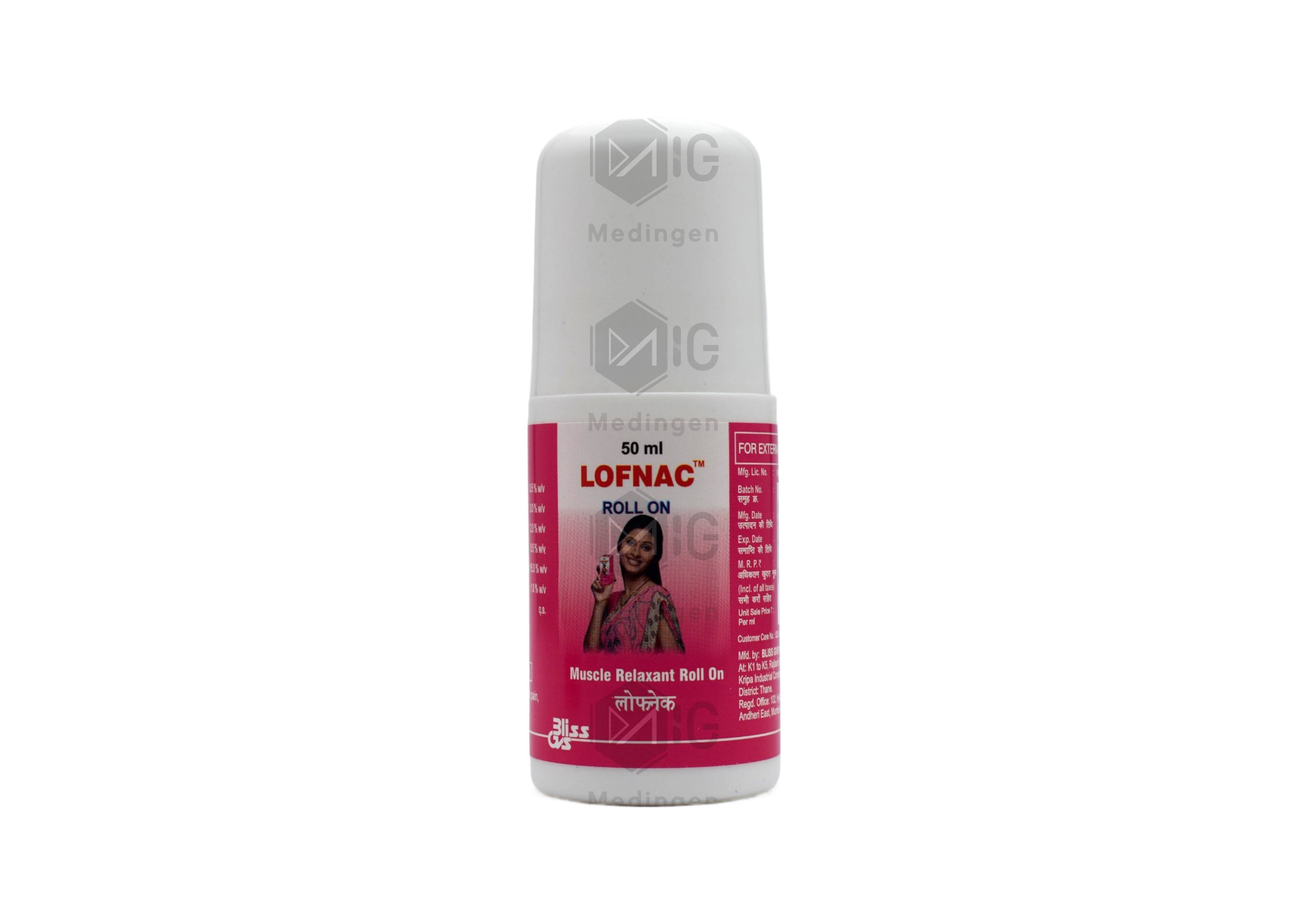 Lofnac Roll On: View Uses, Side Effects, Price and Substitutes