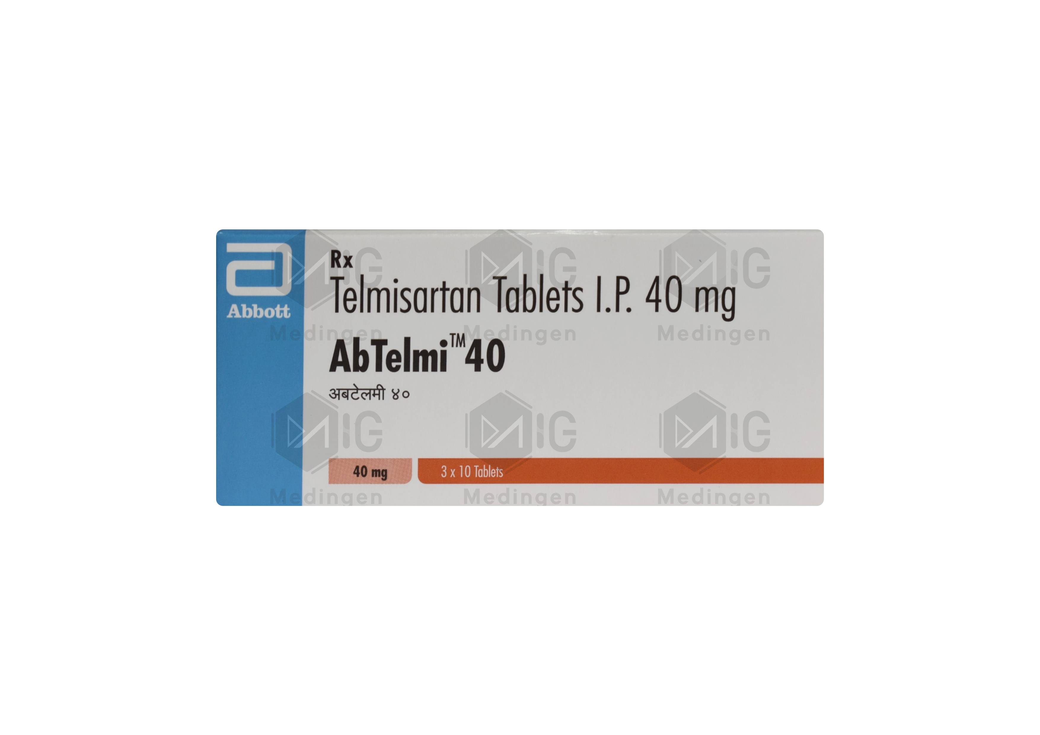 Abtelmi 40mg Tablet: Uses, Side Effects, Price & Substitutes