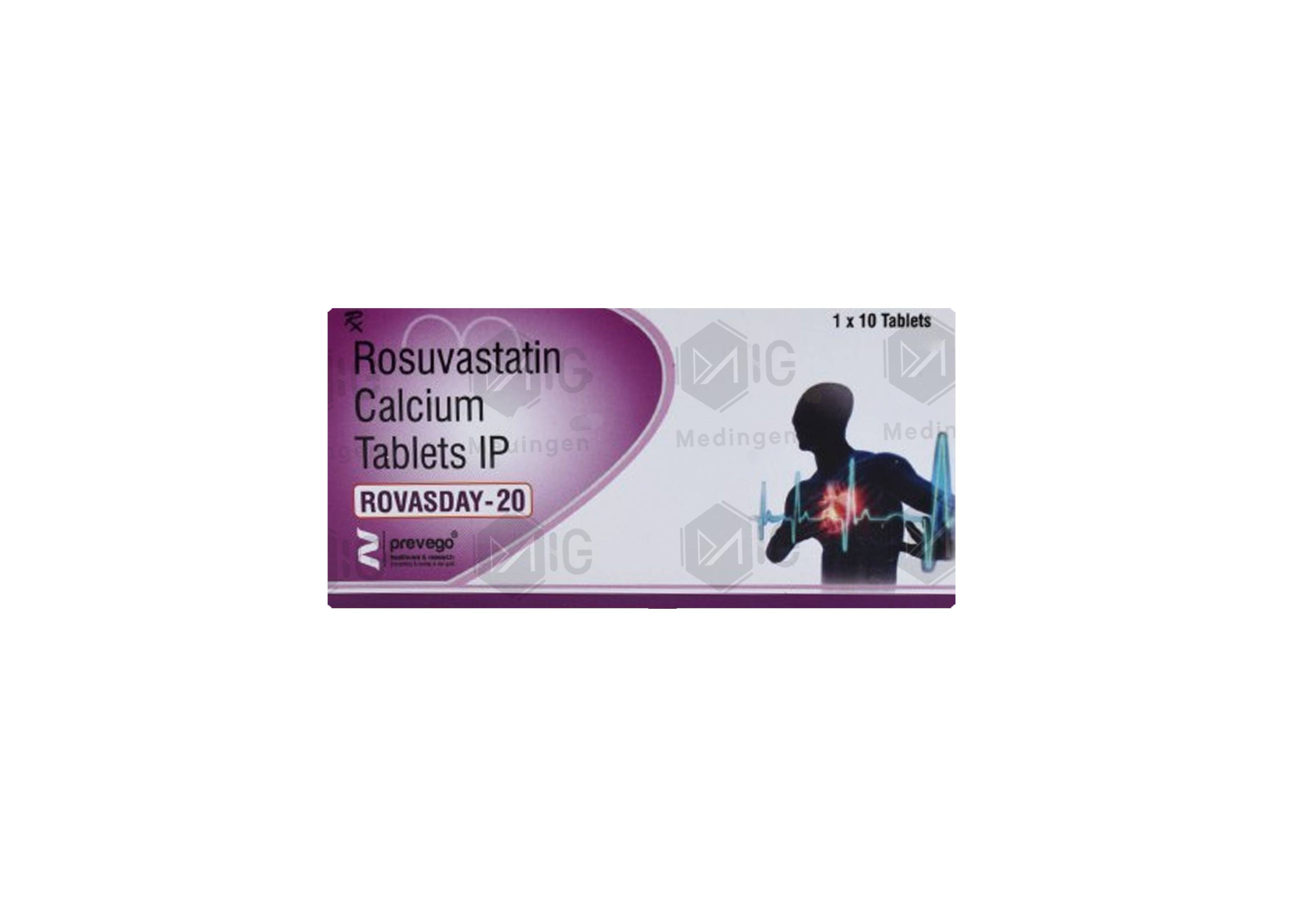 rovasday 20mg: view uses, side effects, price and substitutes