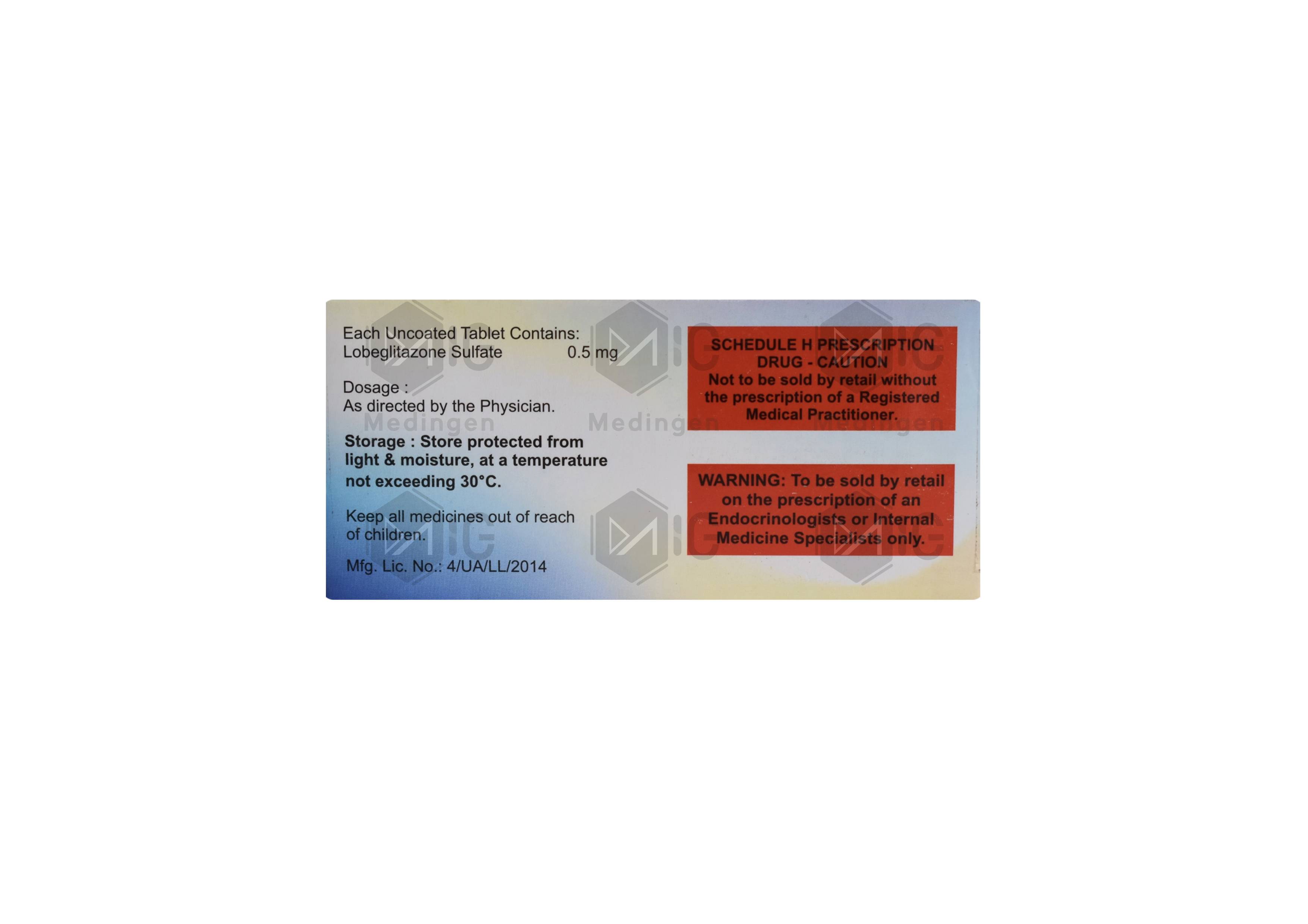 LOBG 0.5MG Tablet: Uses, Side Effects, Price, and Substitutes