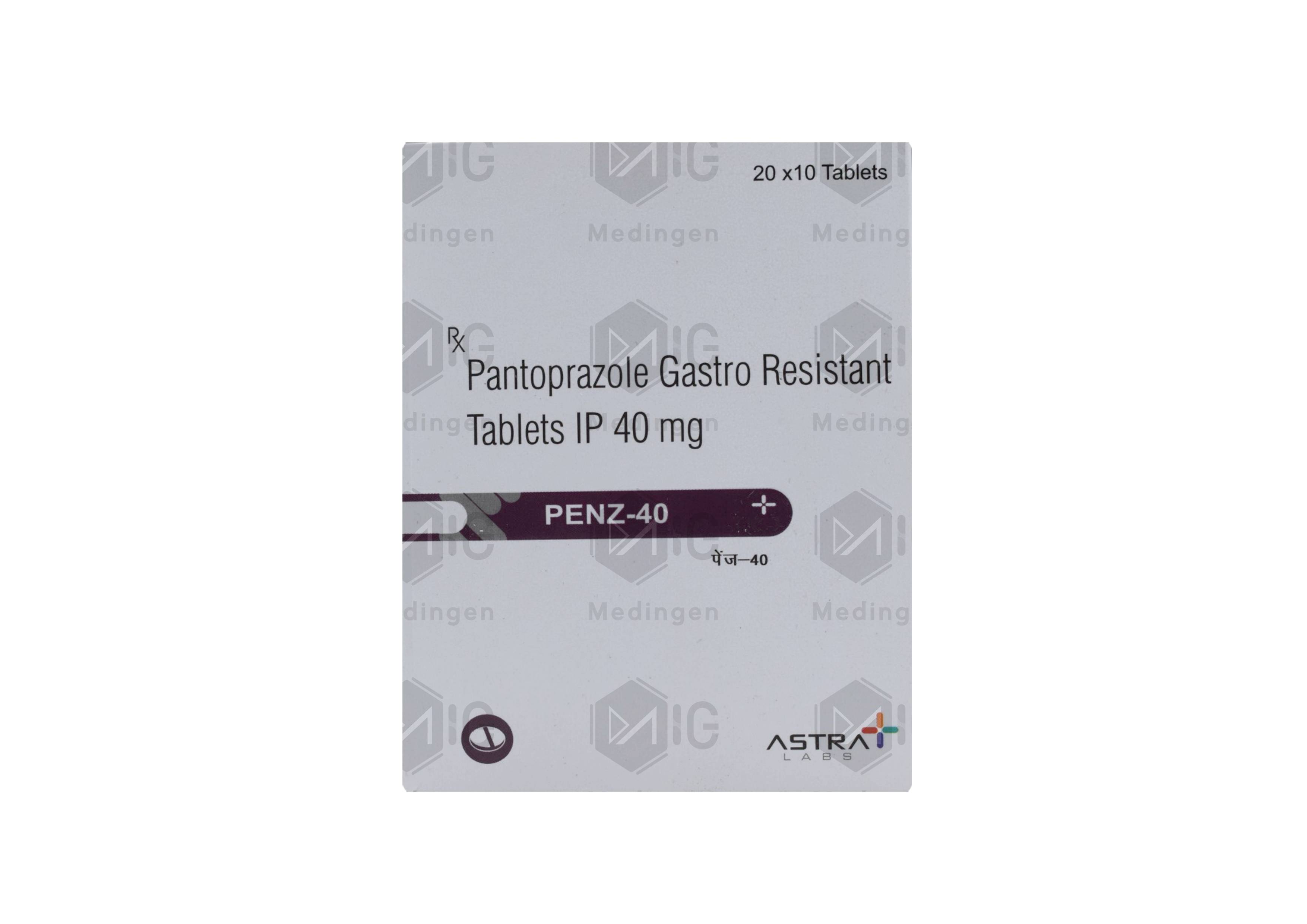 Penz 40mg Tablet : Uses, Benefits, Side Effects & Price