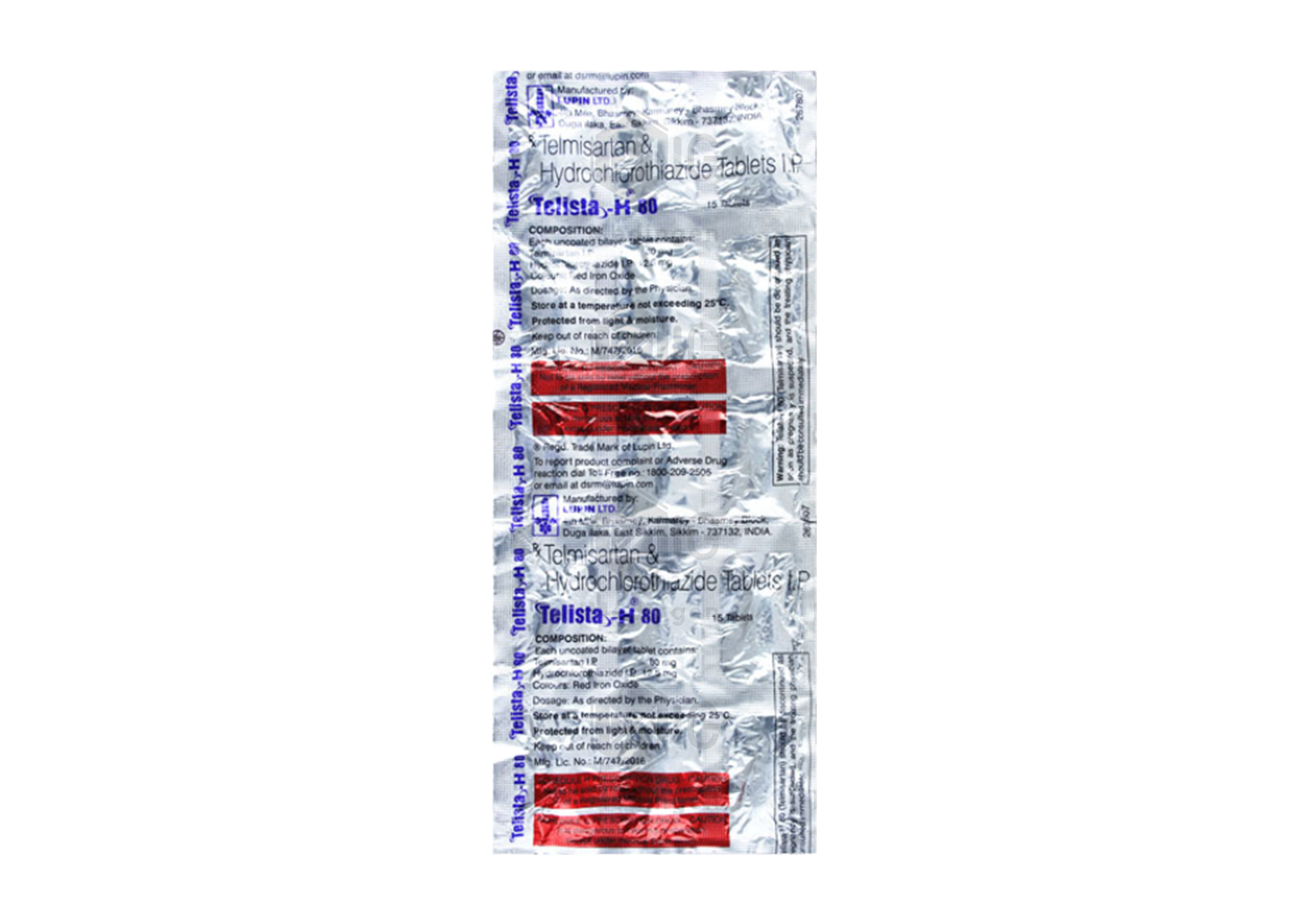 Telista H 80: View Uses, Side Effects, Price & Substitutes