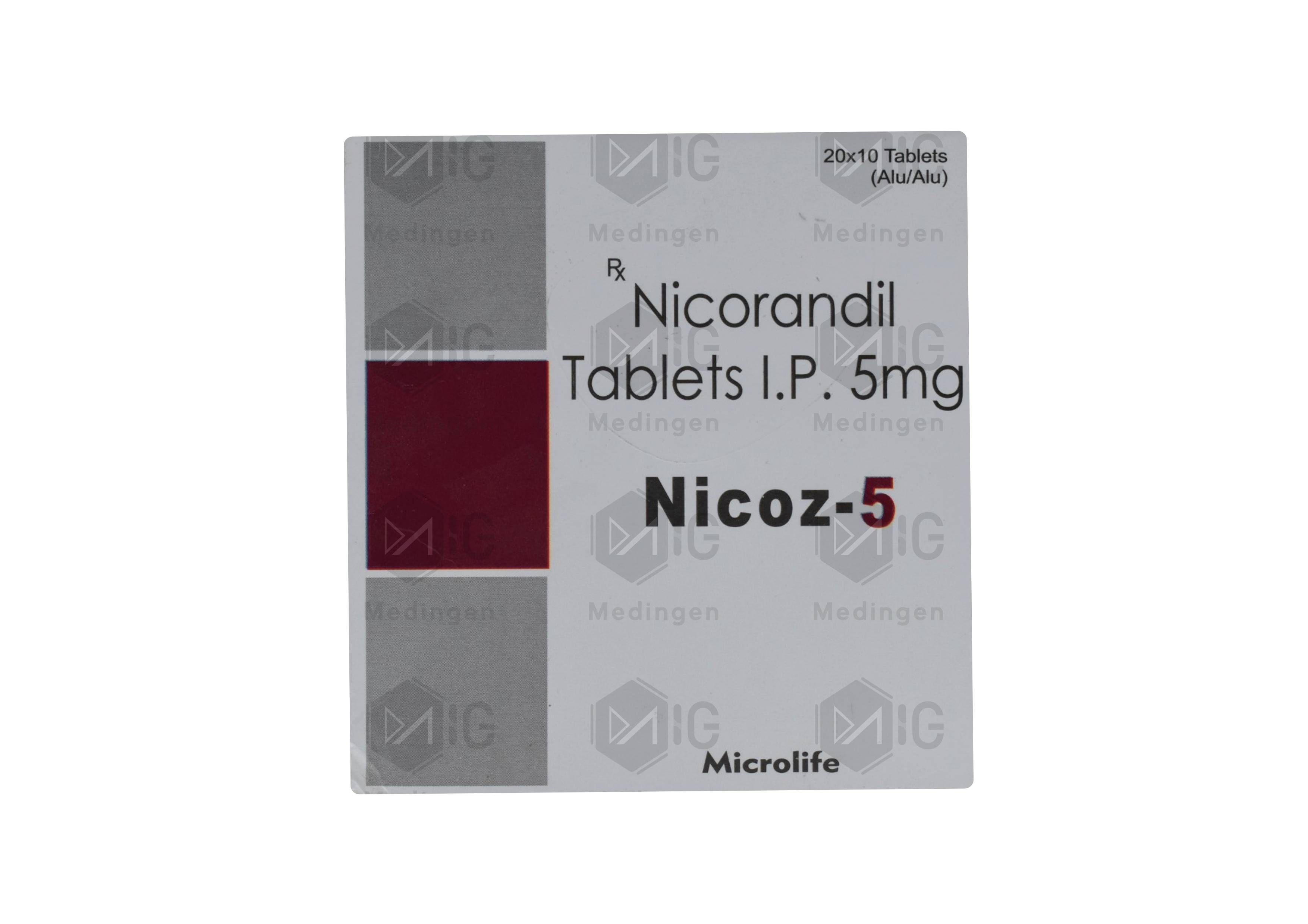 Nikoran 5mg Tablet: View Uses, Side Effects, Price & Substitutes