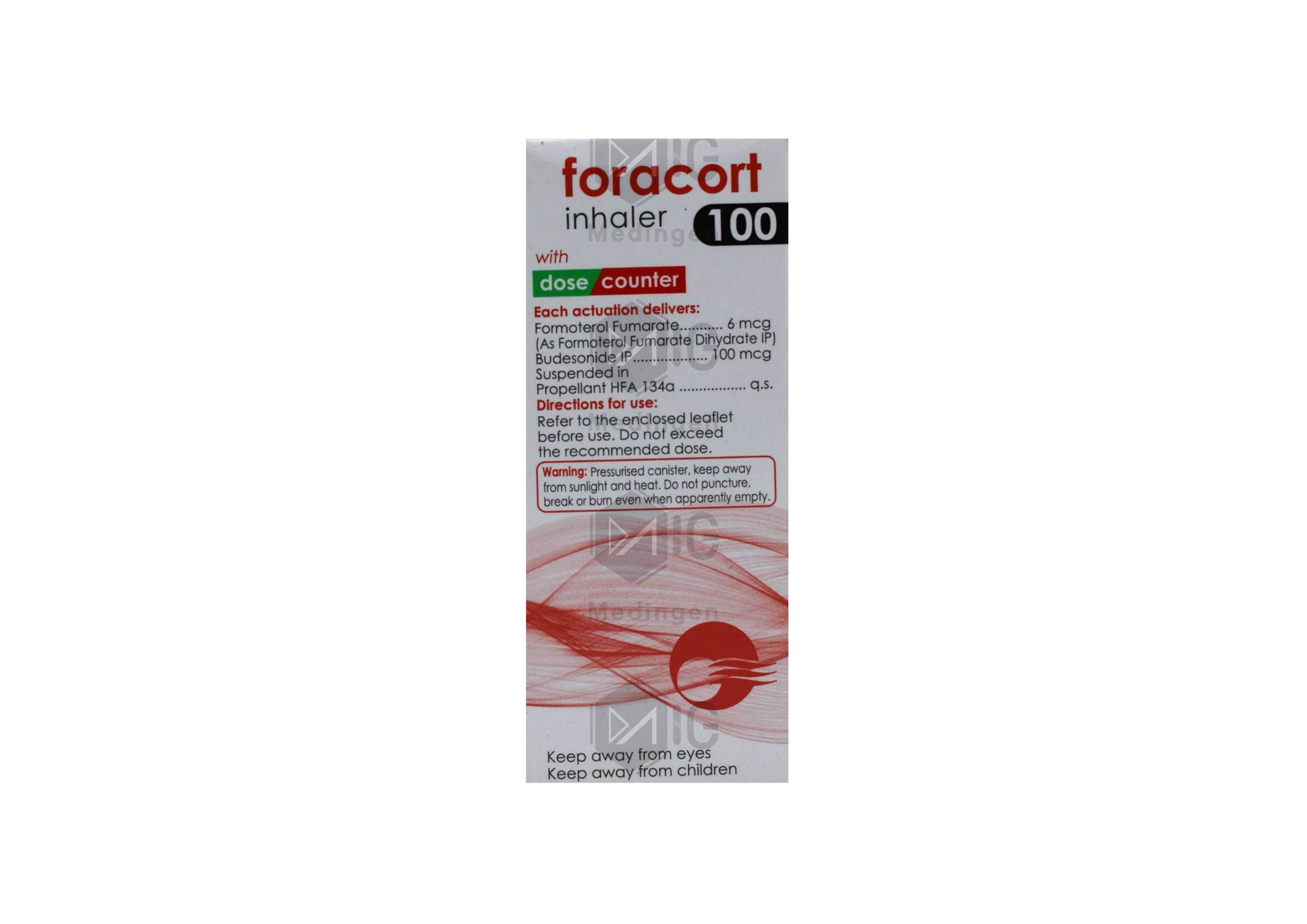 Foracort Inhaler 100: Uses, Benefits, Price & Features | Medingen