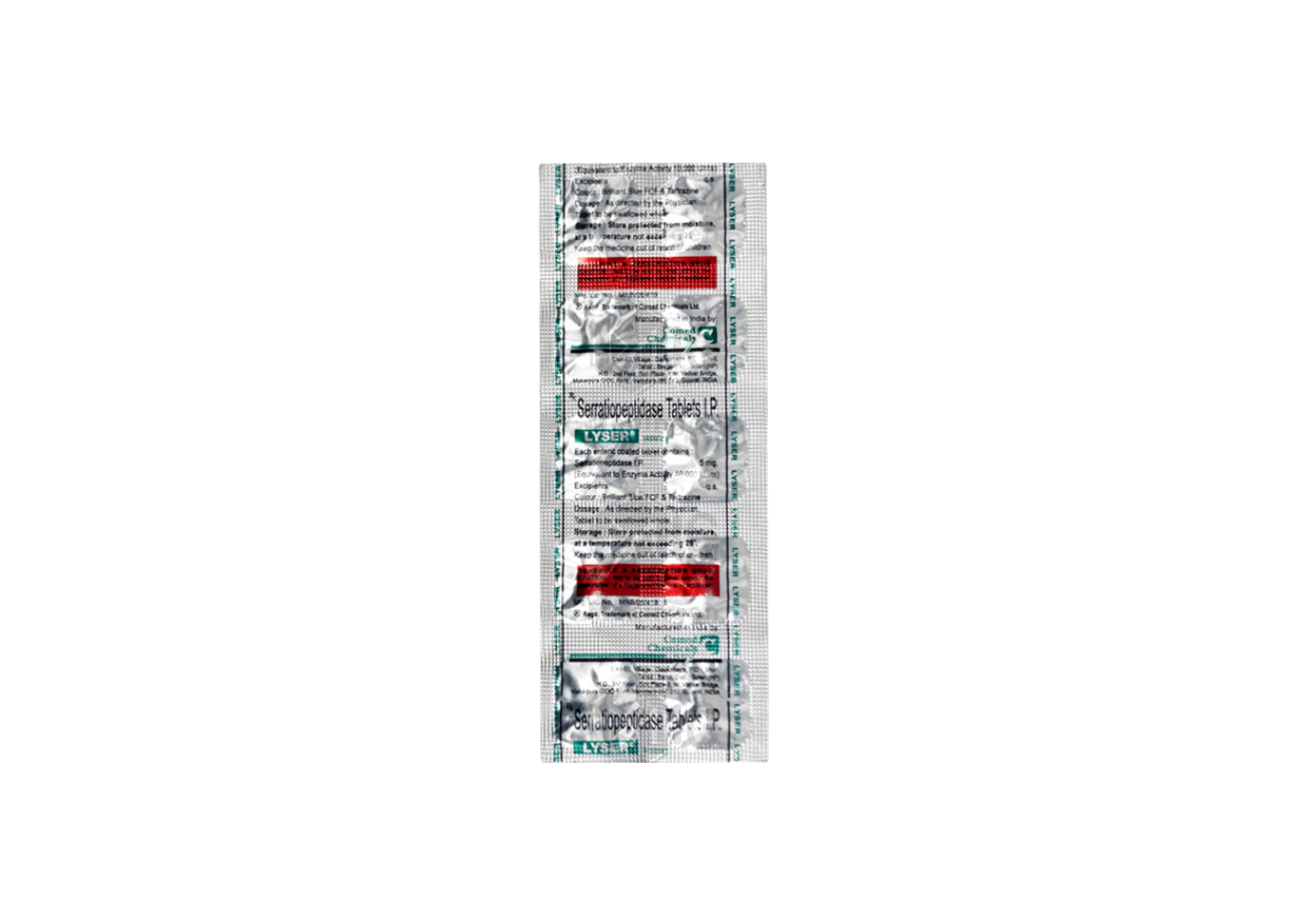 Lyser 5mg: View Uses, Side Effects, Price & Substitutes