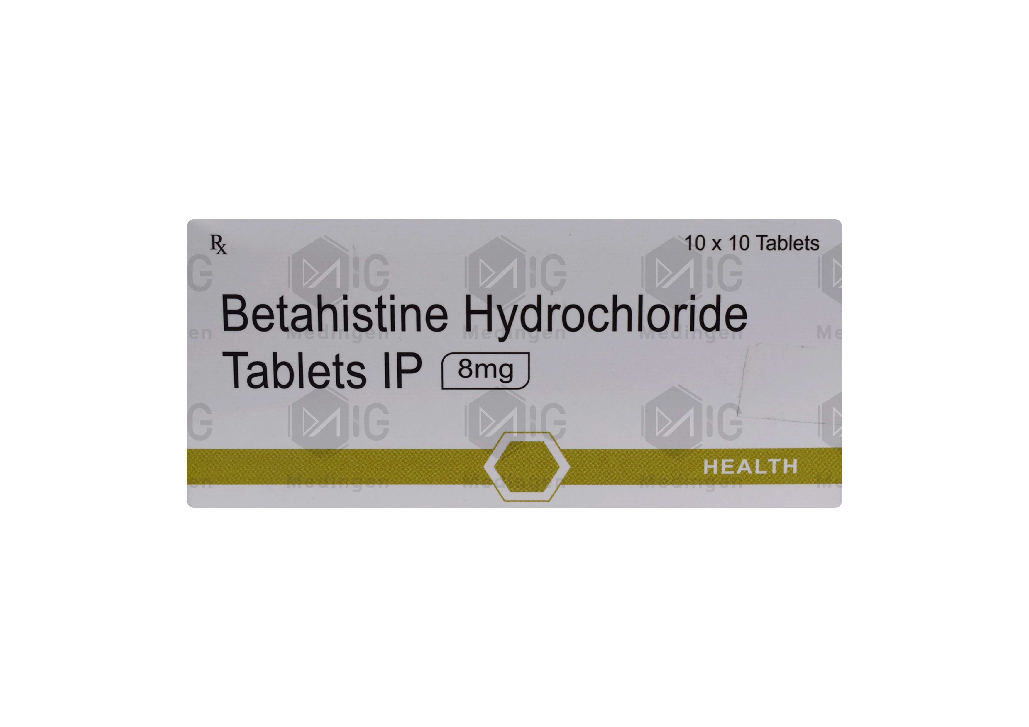 Betahistine 8mg Tablet: View Uses, Side Effects, Price & Substitutes