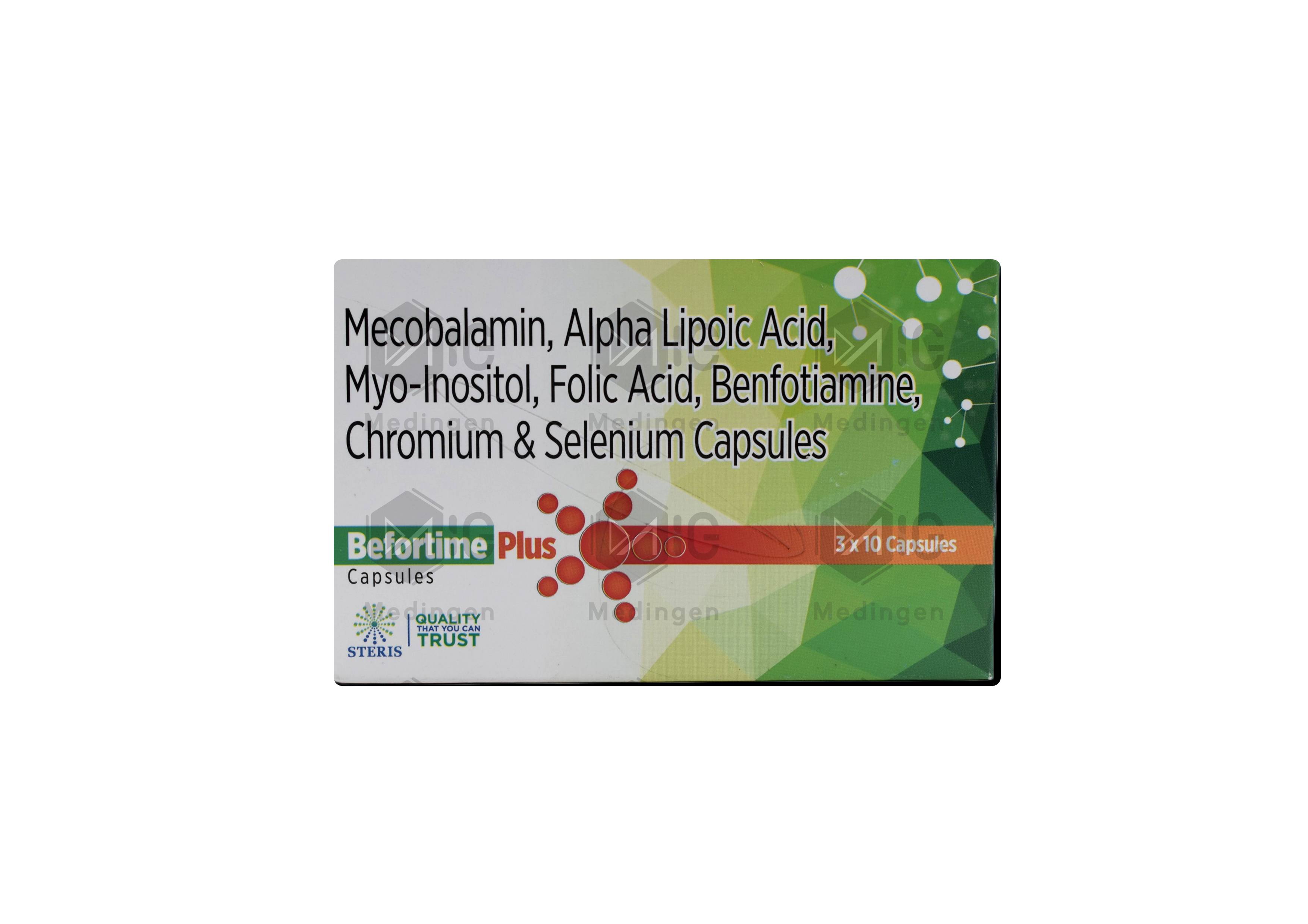 Befortime Plus capsules : View Uses, Side Effects, Price & Substitutes