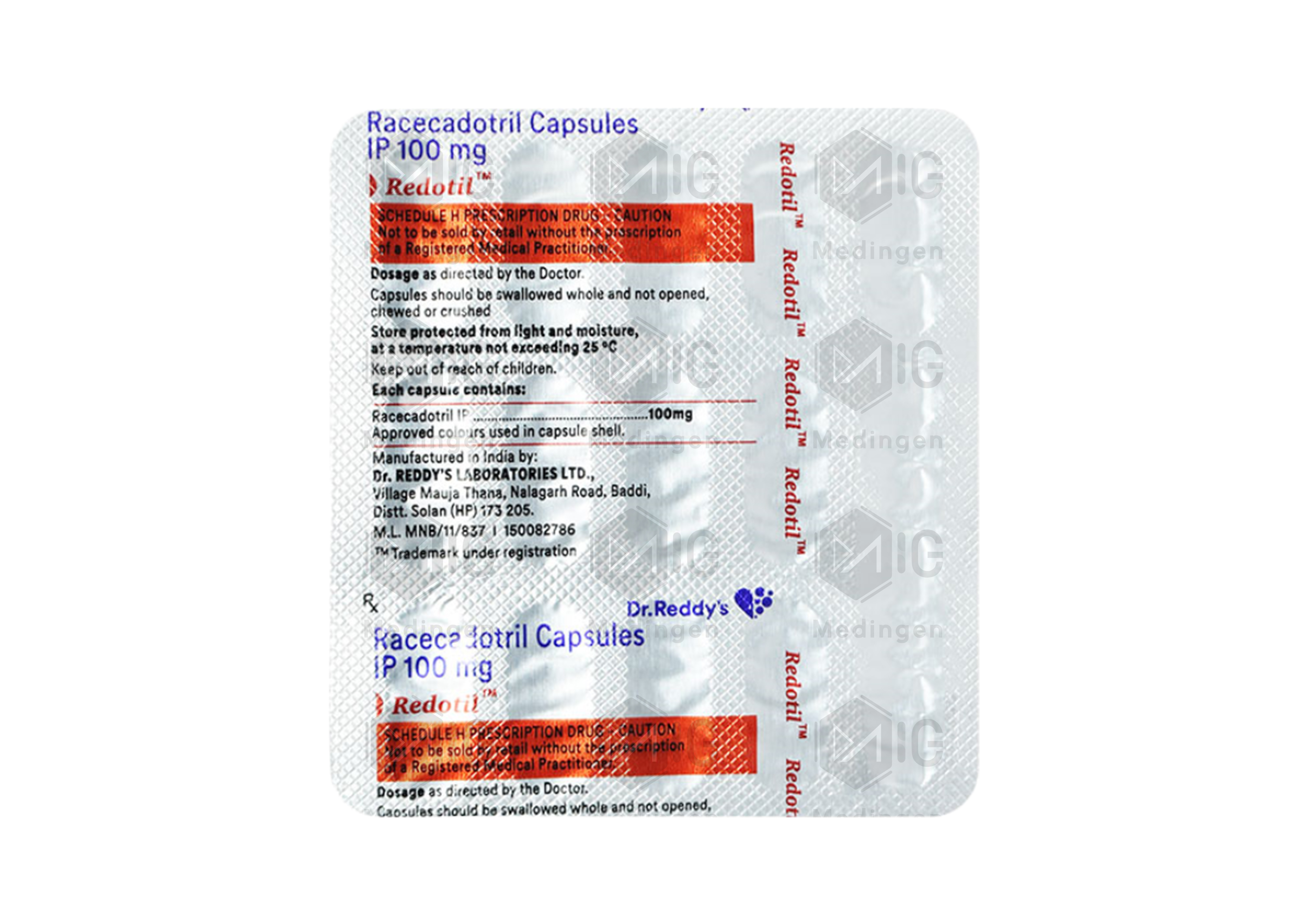 Redotil 100mg: View Uses, Side Effects, Price & Substitutes