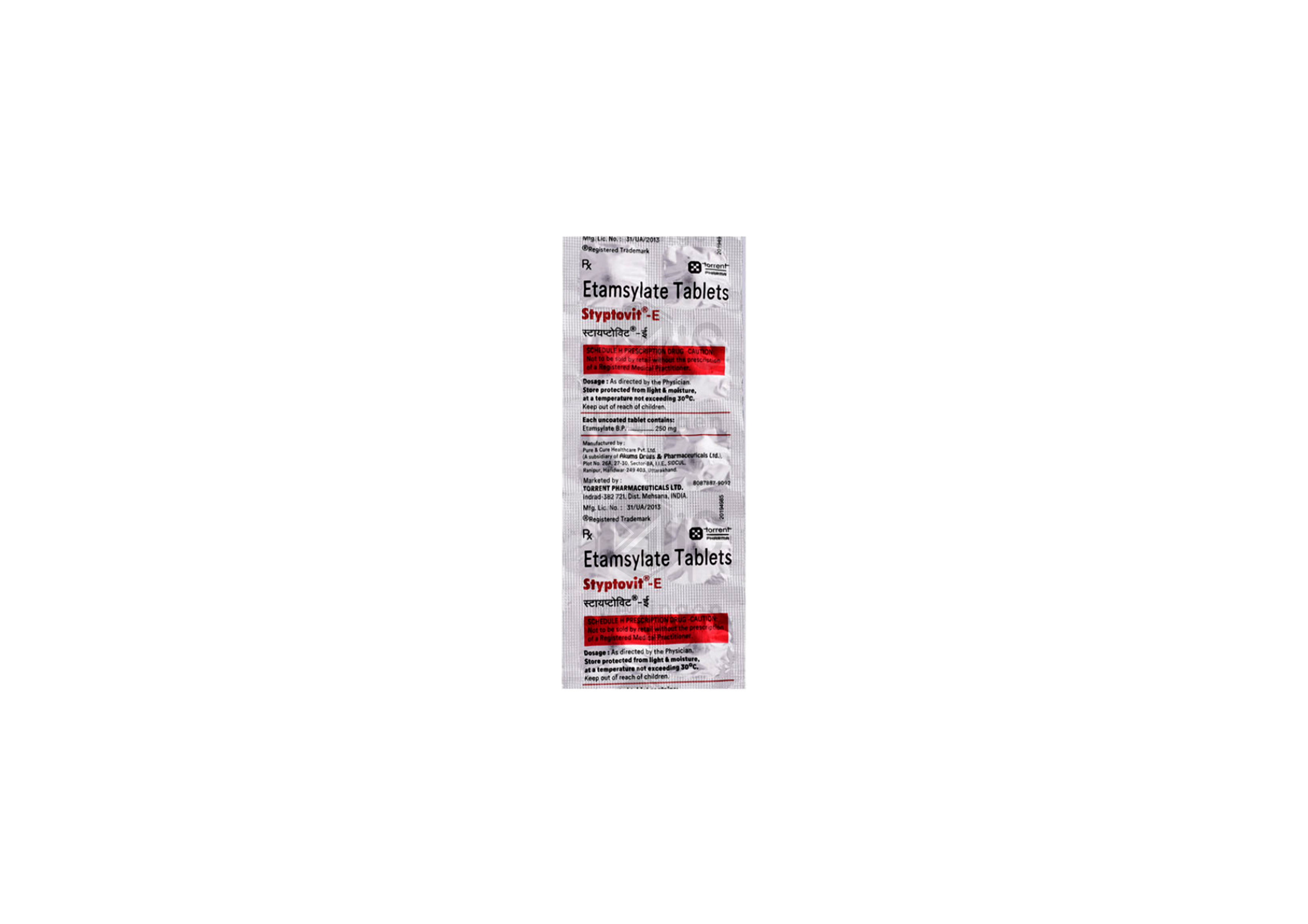 Styptovit E 250mg Tablet: View Uses, Side Effects, Price & Substitutes