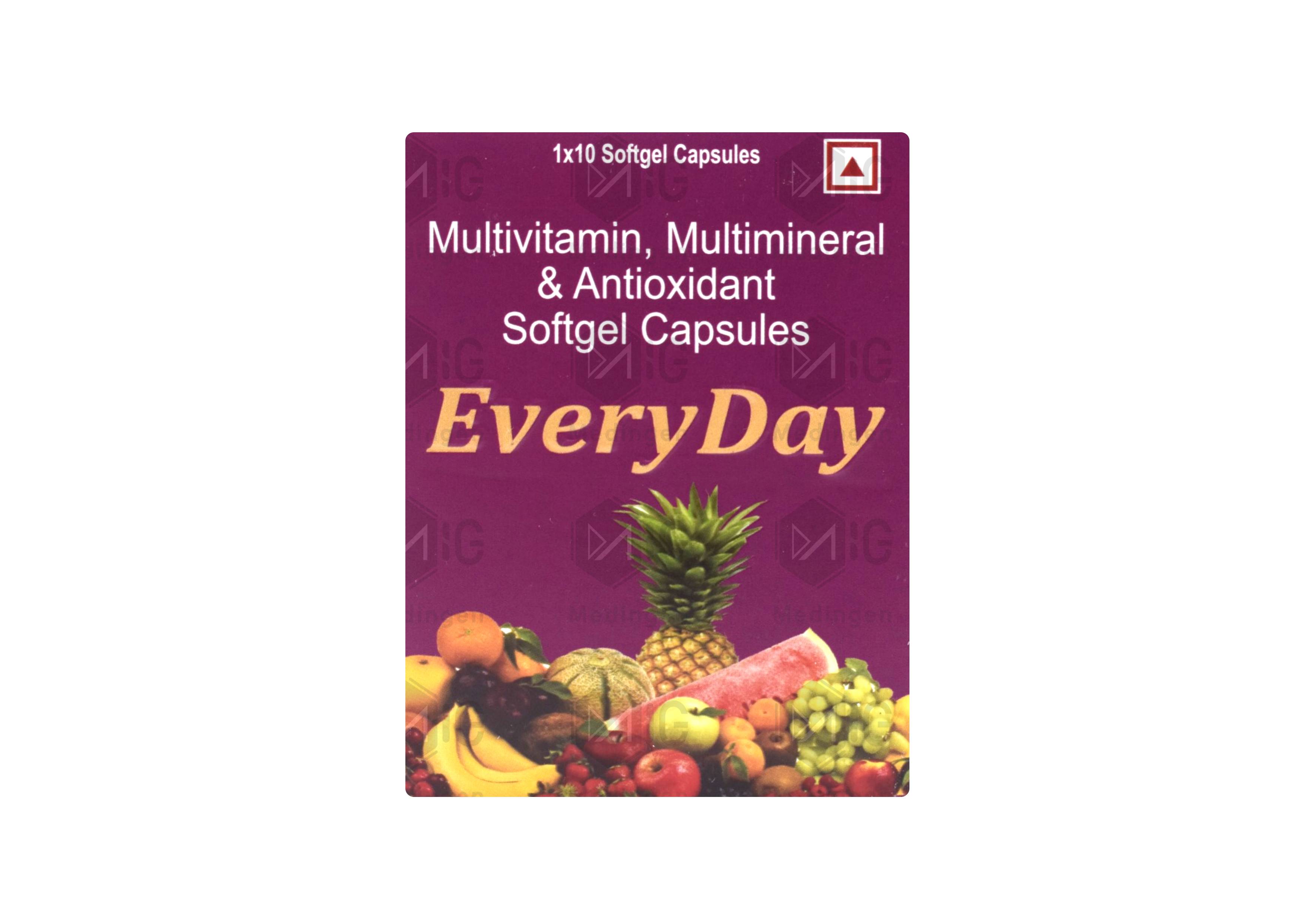 Everyday Capsules: View Uses, Side Effects, Price and Substitutes