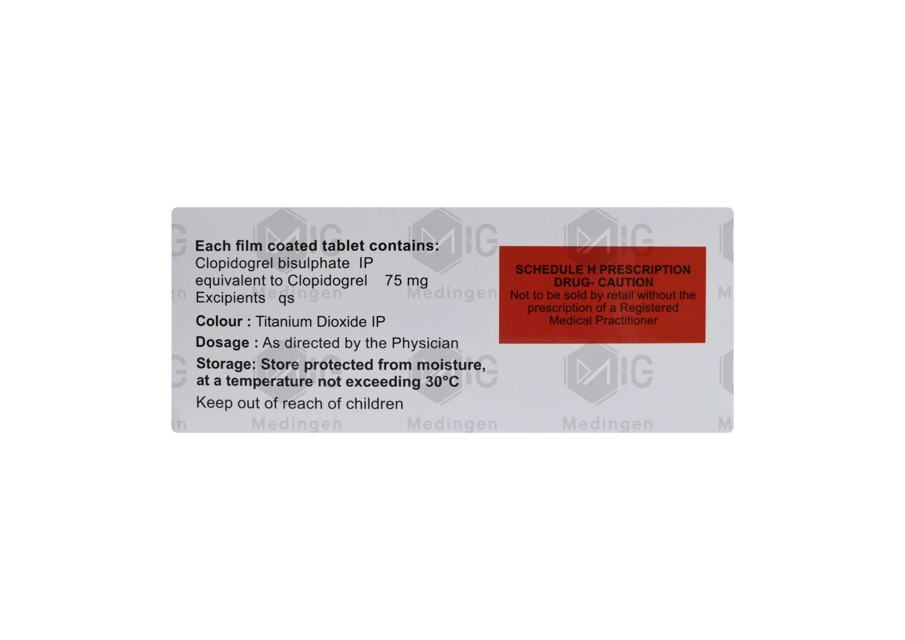 Clopidogrel 75mg Tablet: Uses, Price, Side Effects, and Substitutes