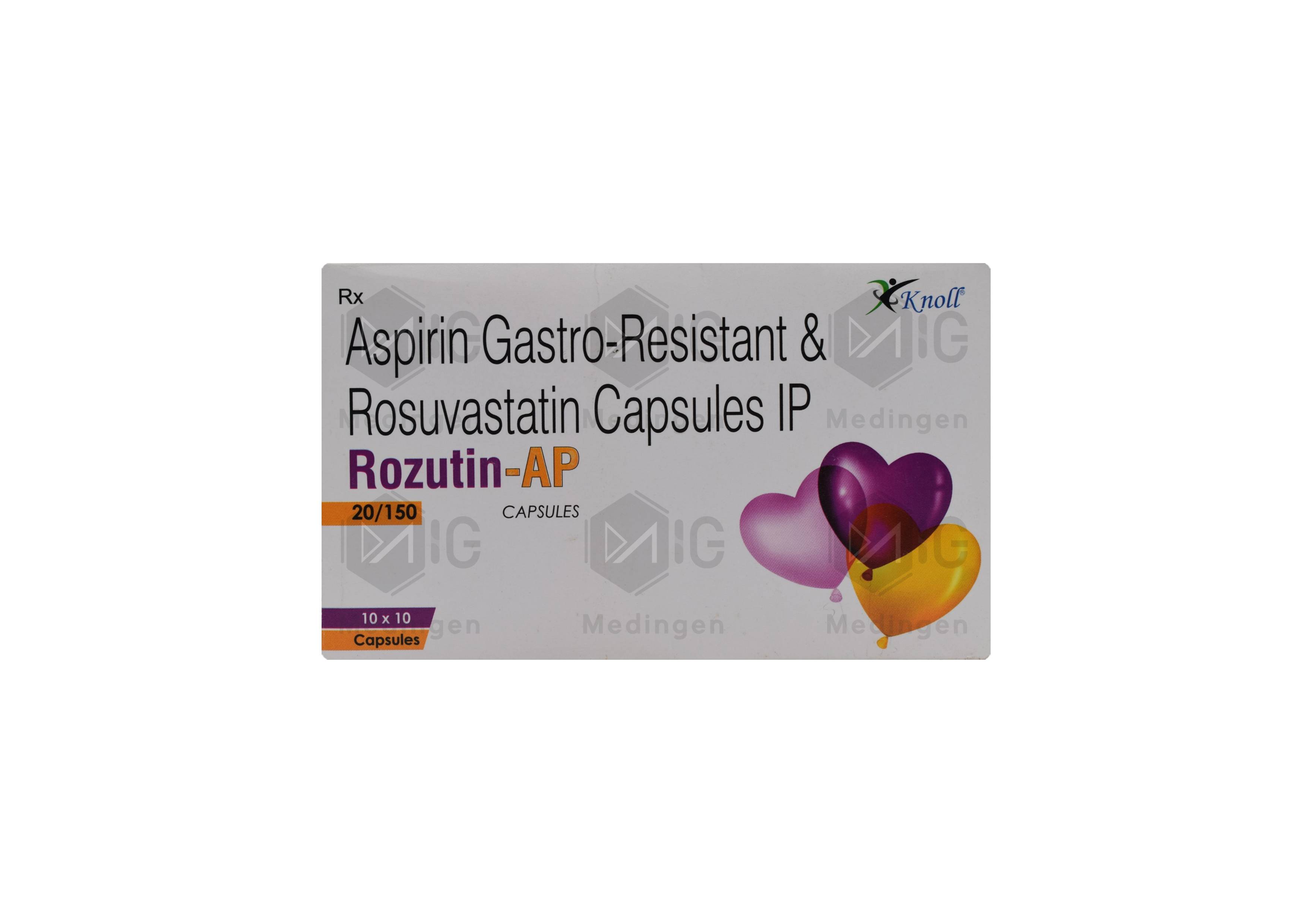 Rozutin AP 150MG Tablet: Uses, Benefits, Side Effects & Price