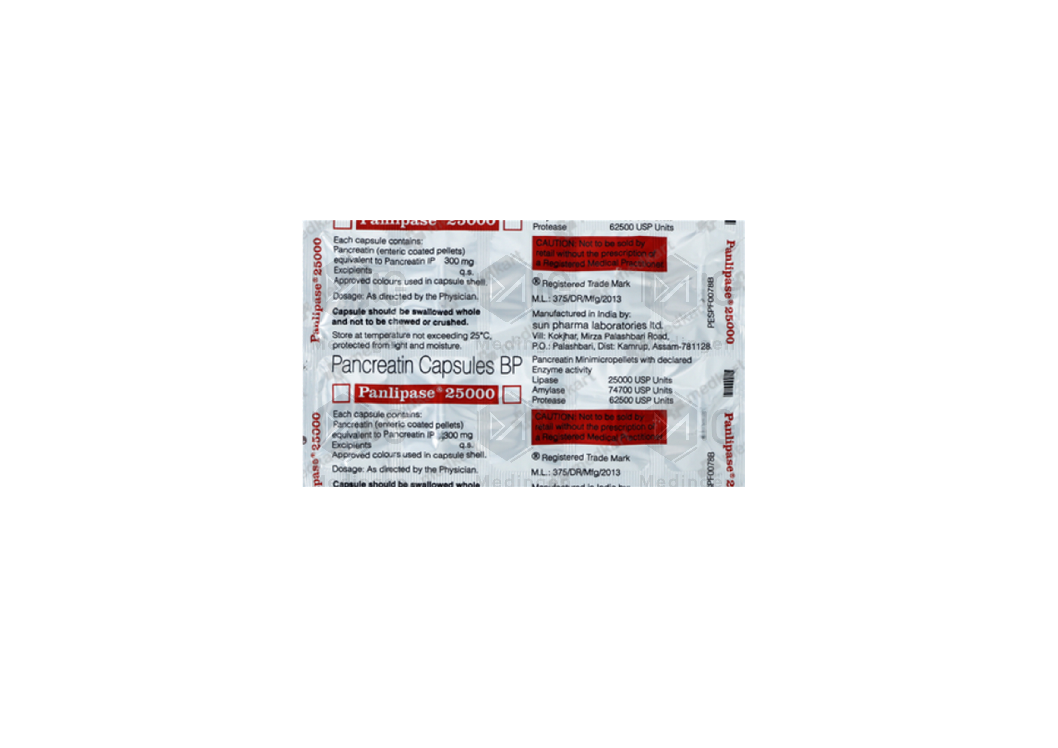 Panlipase 25000 Capsules: Uses, Benefits, Side Effects & Price
