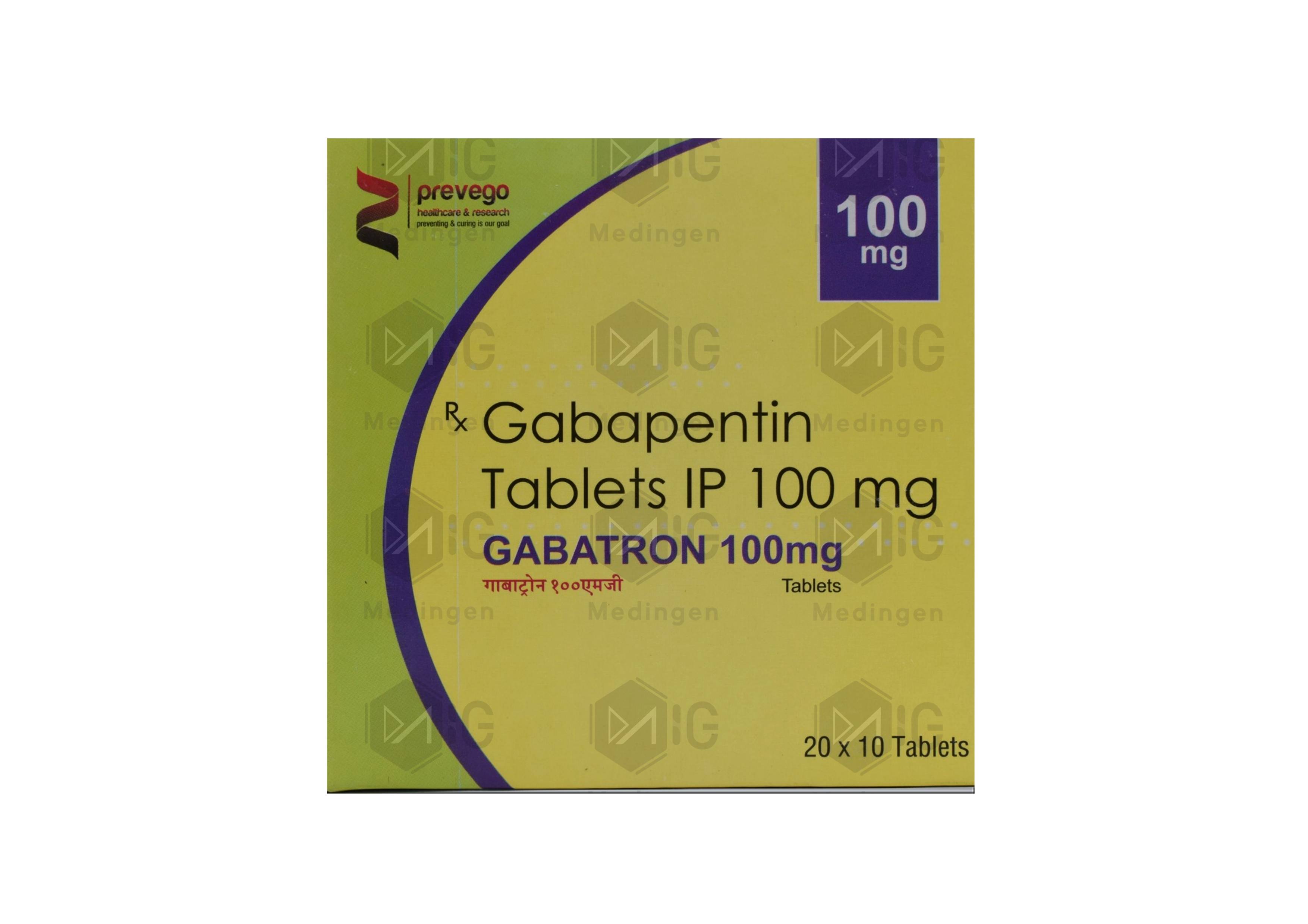 Gabatron 100mg Capsule: Uses, Side Effects, Price & Substitutes