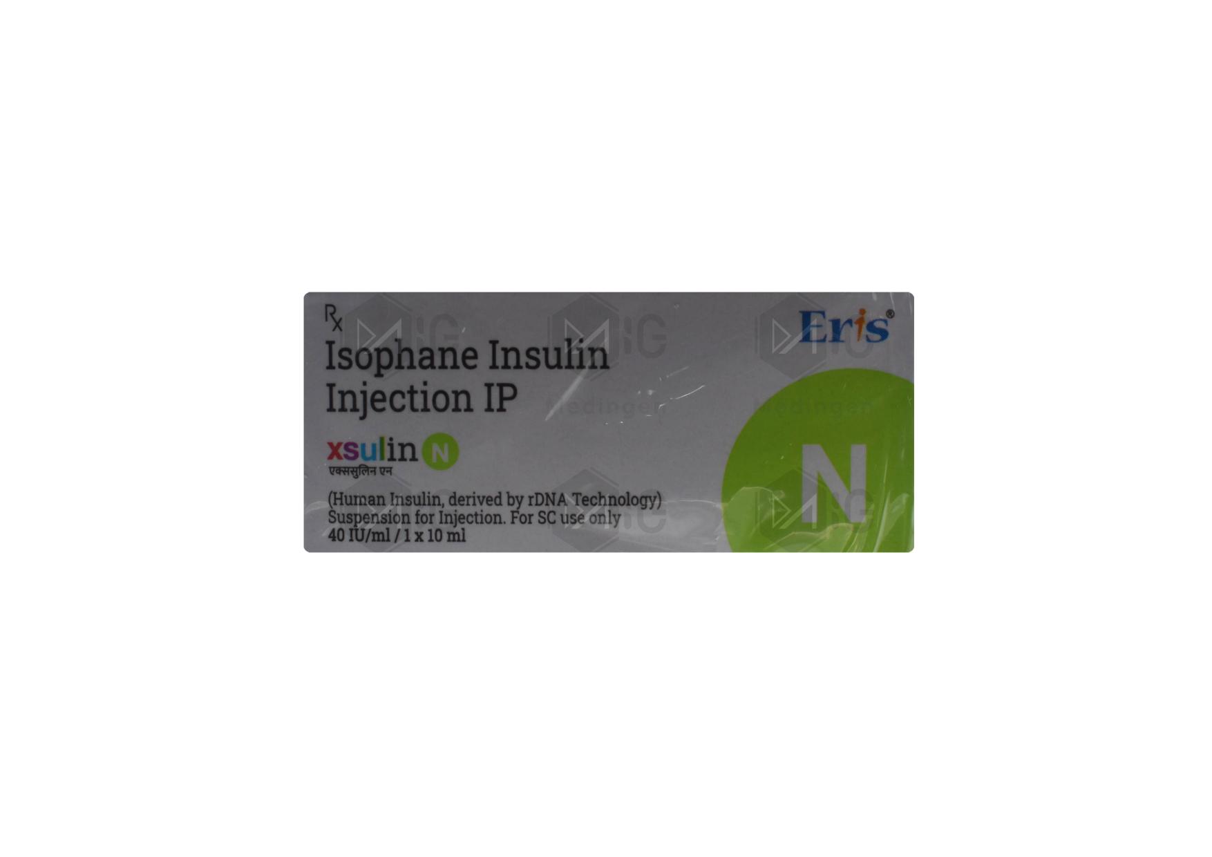 Xsulin N 40IU Injection: Uses, Side Effects, Price & Substitutes